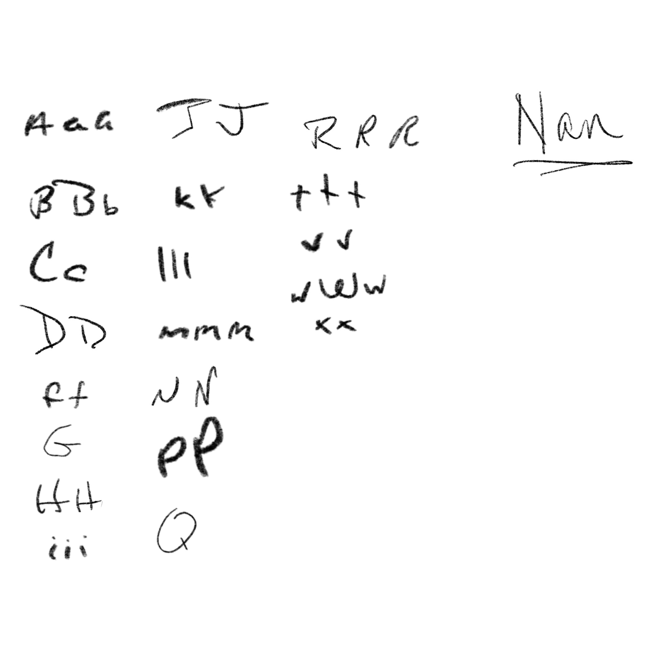 Pentimento-A Typeface