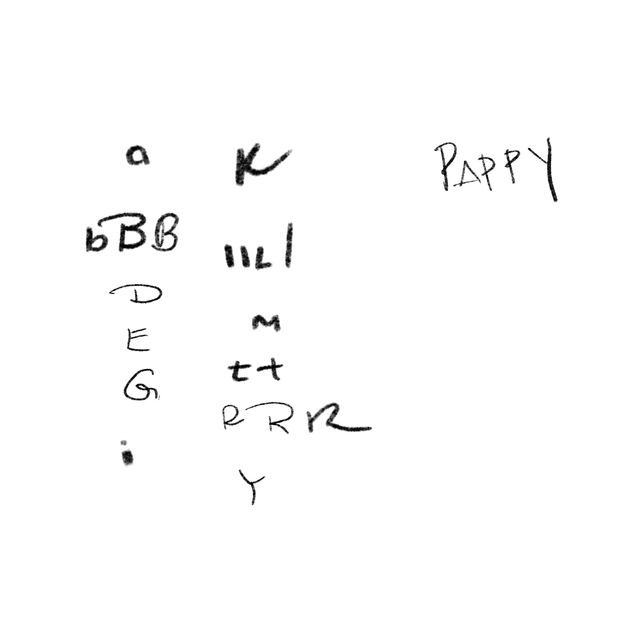 Pentimento-A Typeface